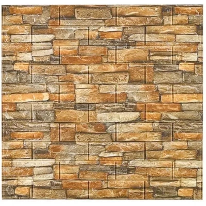 Jual Wallpaper Dinding Foam Motif Batu Alam 3D Stiker | Shopee Indonesia