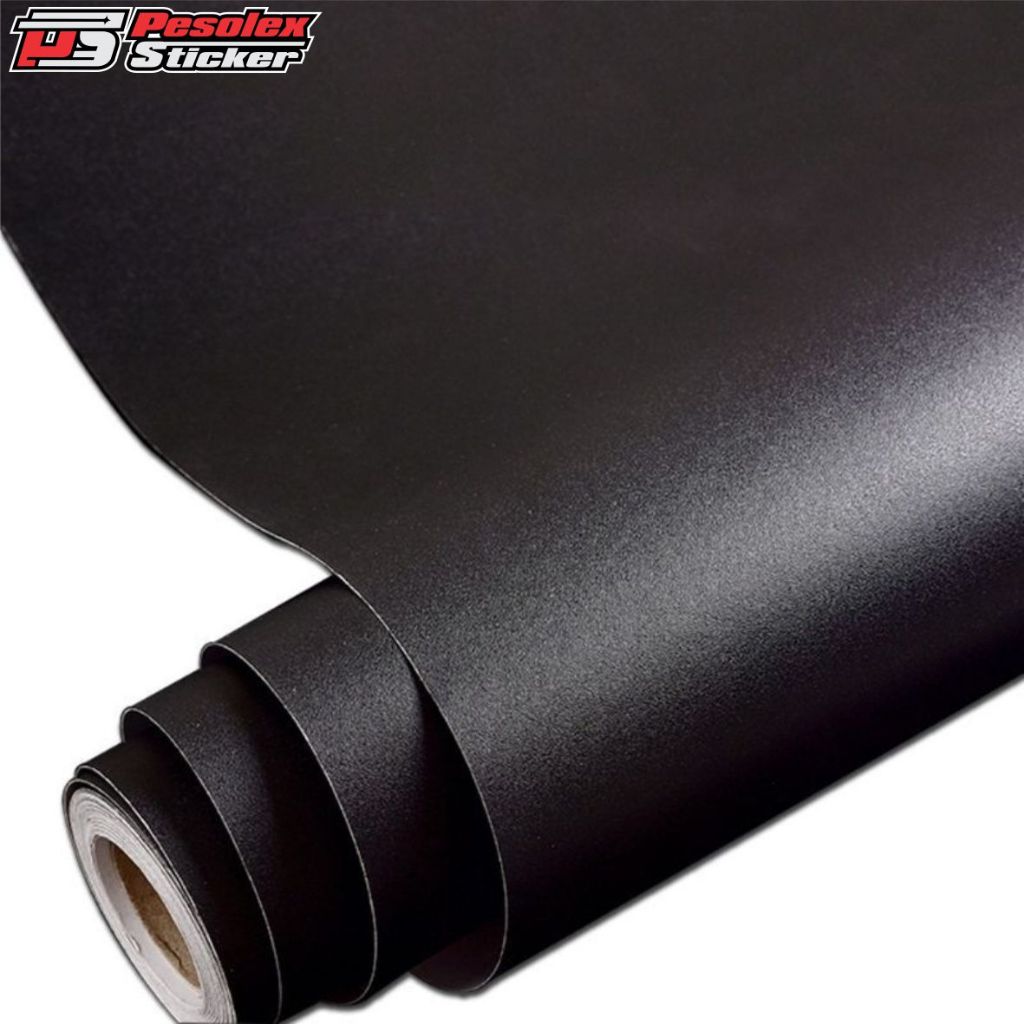 Jual Akotlet Stiker Hitam Doff Black Matte Kasar Kulit Jeruk 50cm x ...