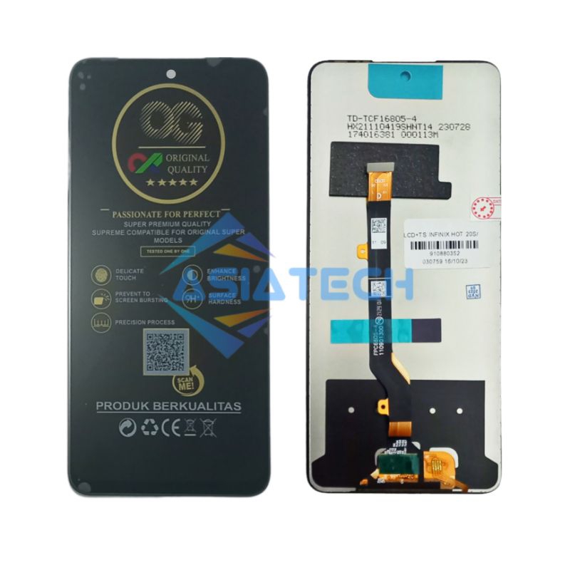 Jual LCD INFINIX NOTE 10/NOTE 11S/ NOTE 11 PRO FULSET TOUCHSCREEN LAYAR ...