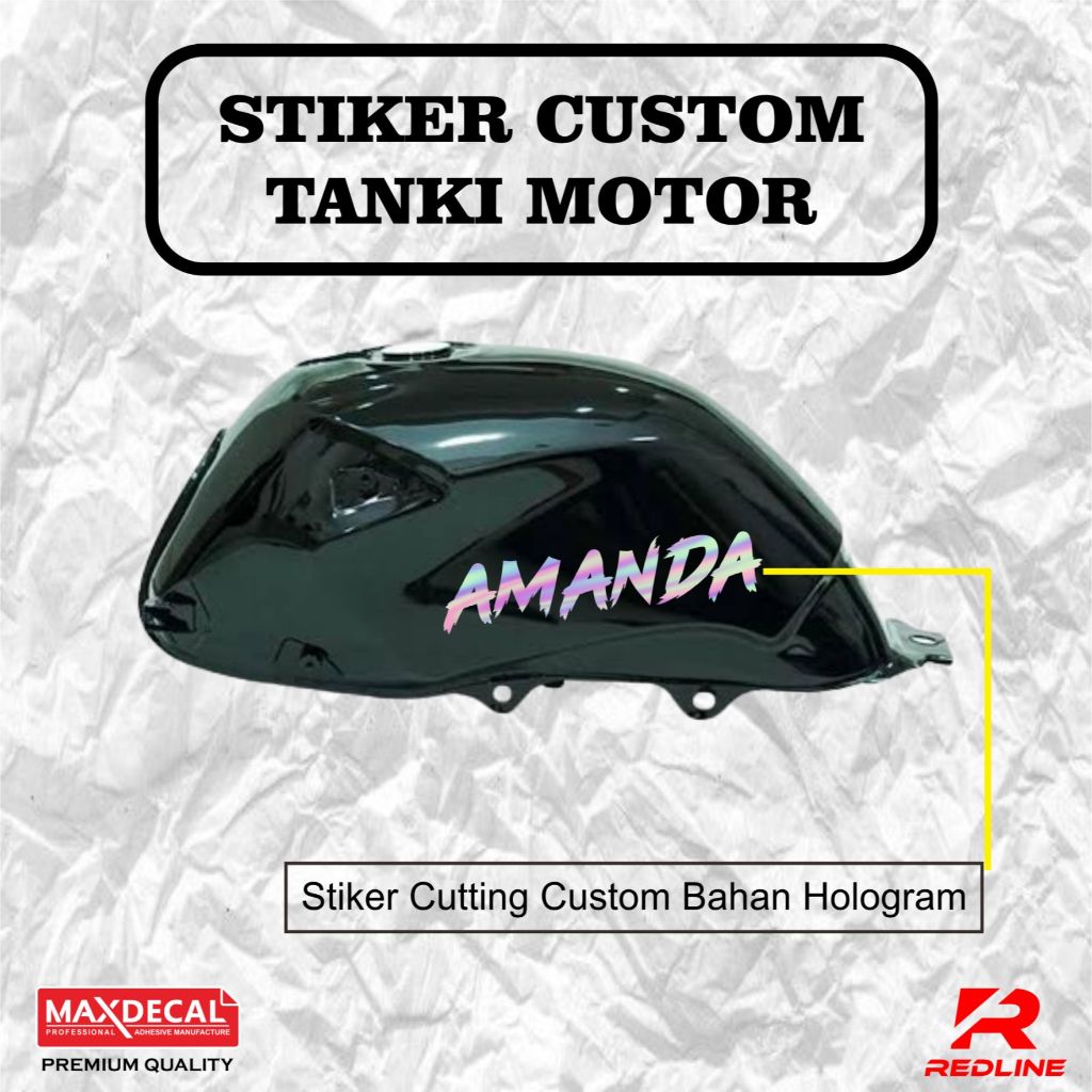 Jual STIKER TANKI CUSTOM ISI 2 PCS | Shopee Indonesia