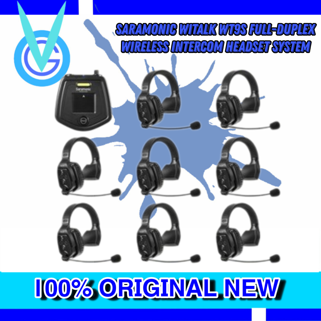 Jual Saramonic WiTalk WT9S Full-Duplex Wireless Intercom Headset System | Shopee Indonesia