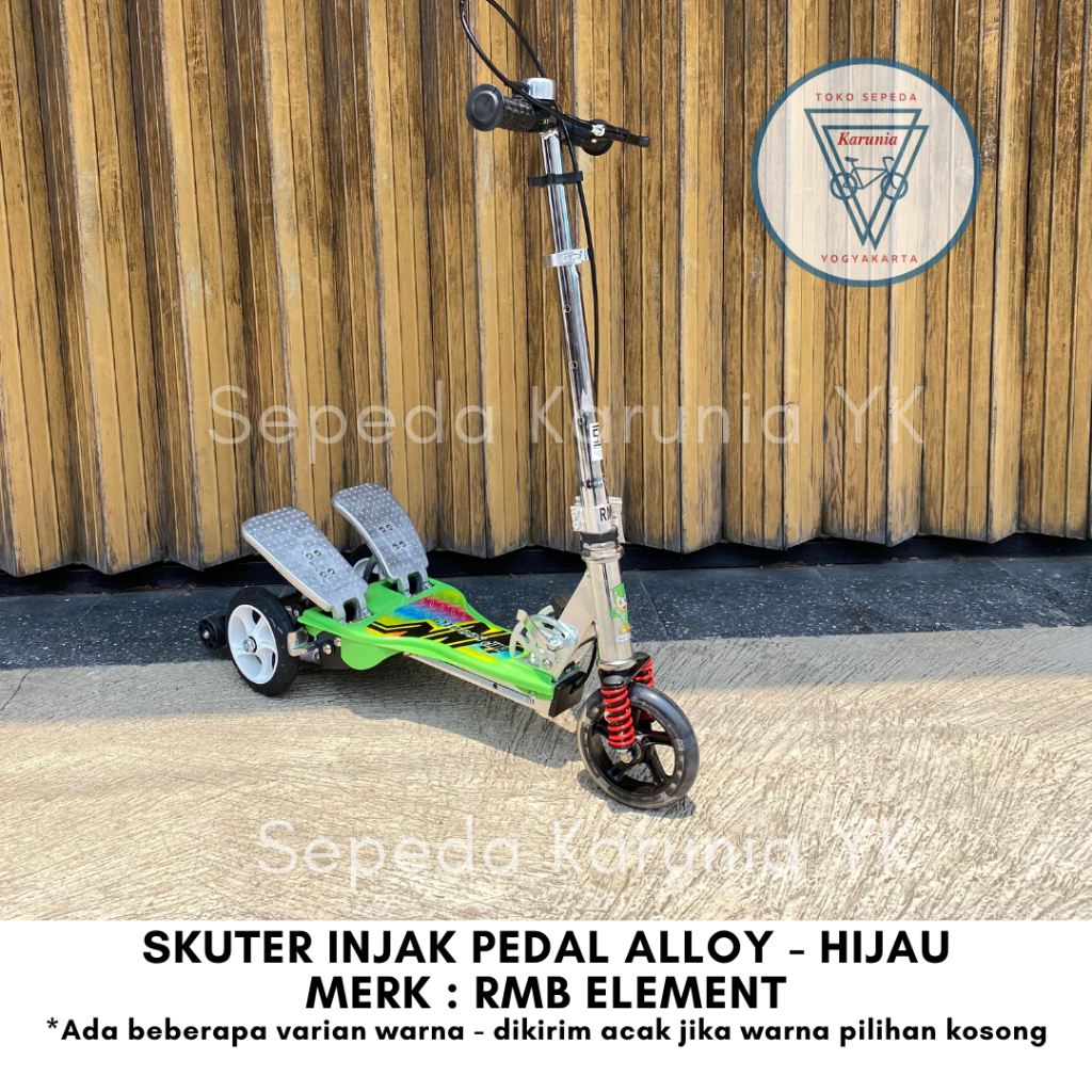 Jual Skuter Scooter Otoped Injak - Merk RMB Element Happy New Pedal ...