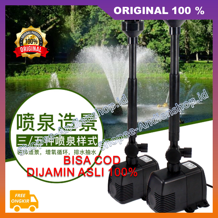 Jual Pompa Air Mancur Kolam Mesin Pompa Air Mancur Kolam Ikan 3 Model ...
