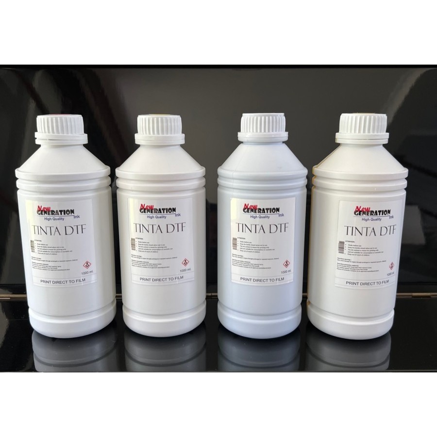 Jual Tinta DTF Premium Digital Transfer Film Ink CMYK White 1 Liter ...