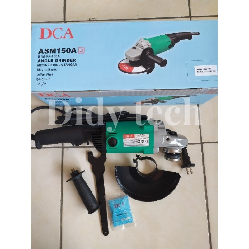 Jual Gerinda DCA ASM150A 6inch Grenda Tangan Listrik | Shopee Indonesia