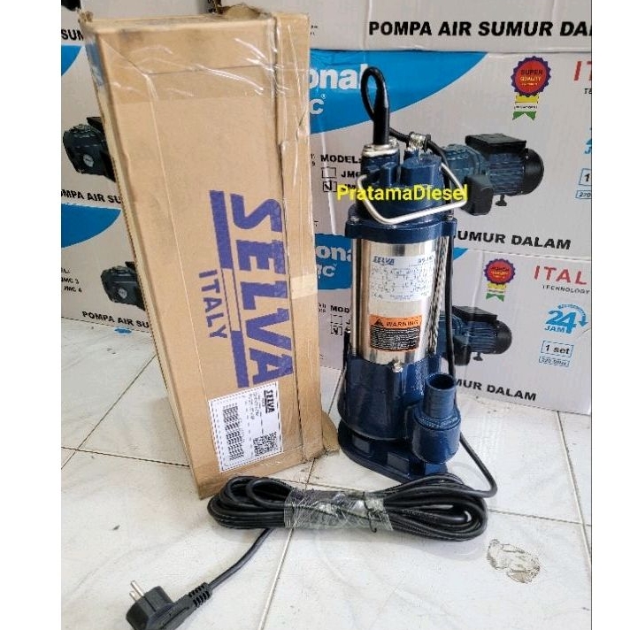 Jual Pompa celup SELVA SPS-180 Pompa Sumersible Pump 180Watt | Shopee ...