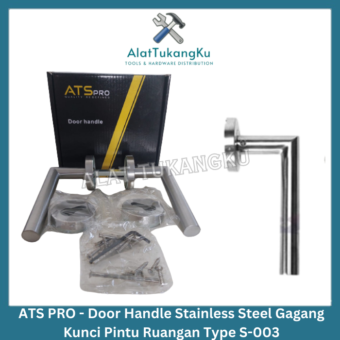Jual ATS PRO Door Lock Gagang Pintu Rumah Desain Minimalis Type S03 ...
