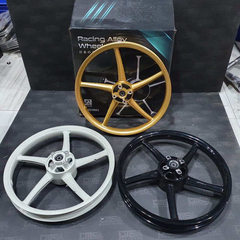 Jual Velg Velek Racing CNC 522 P5 R17 Supra X 125 Double Disc | Shopee ...