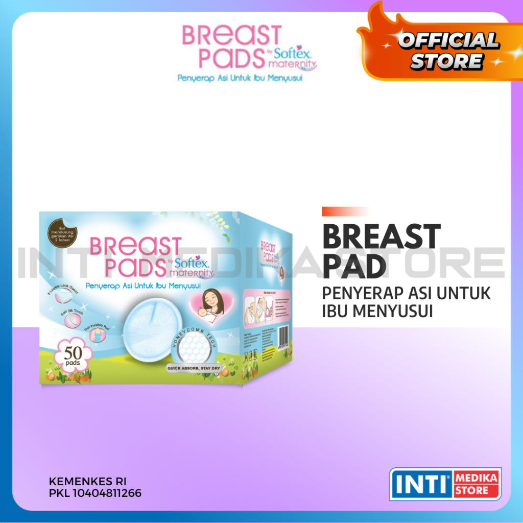Jual SOFTEX - Breast Pad | BreastPad | Penyerap ASI Untuk Ibu Menyusui ...