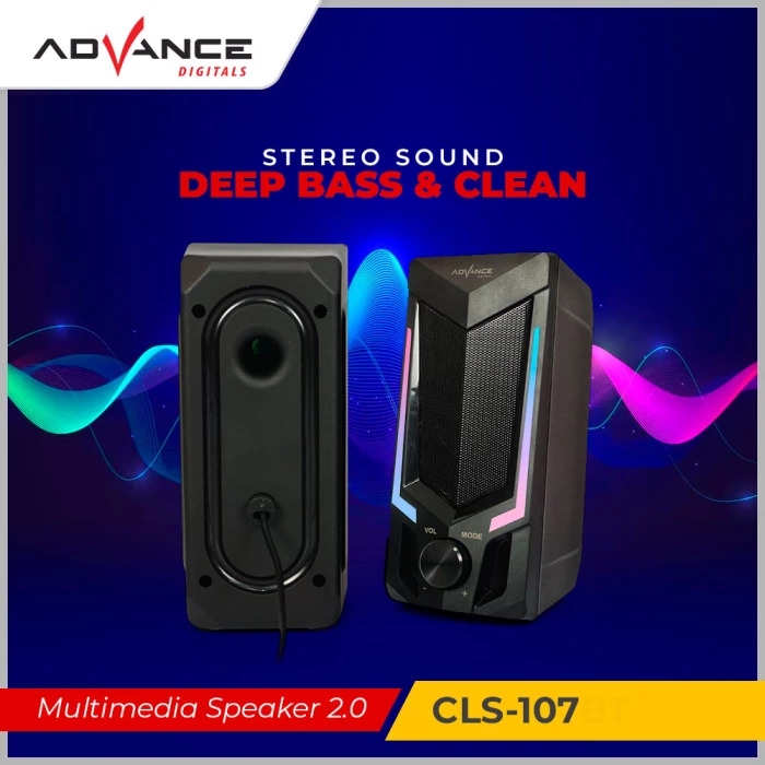 Jual Advance CLS-107 Speaker Gaming Laptop & Komputer RGB Light ...