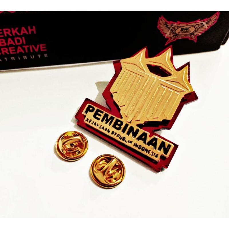 Jual pin lencana PEMBINAAN terbaru JAKSA KEJAKSAAN By Bac | Shopee ...