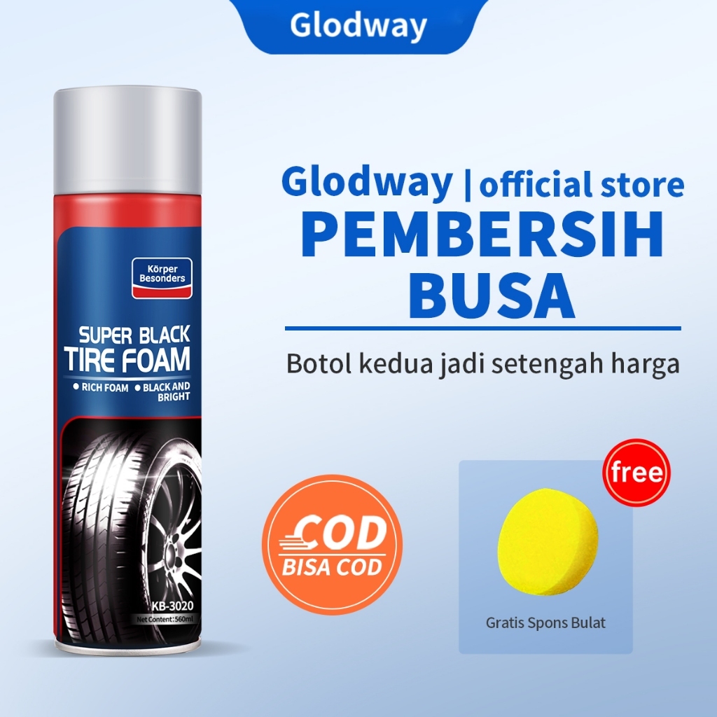 Jual Semir Ban / Foam Pengkilap Ban / Semir Ban / Pembersih Ban Mobil ...