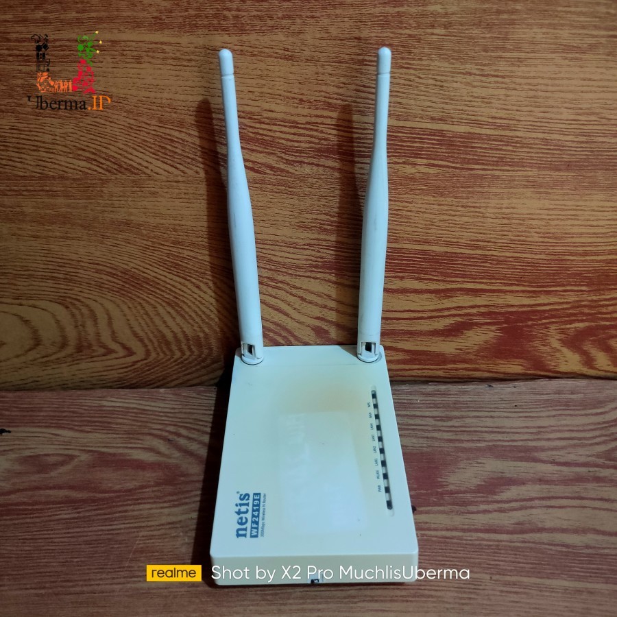 Jual NETIS WF2419E 300Mbps wireless router 2 antena | Shopee Indonesia