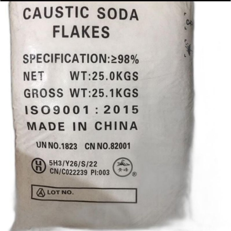 Jual Soda Api / Caustic Soda / NaOH Flakes 25 kg | Shopee Indonesia