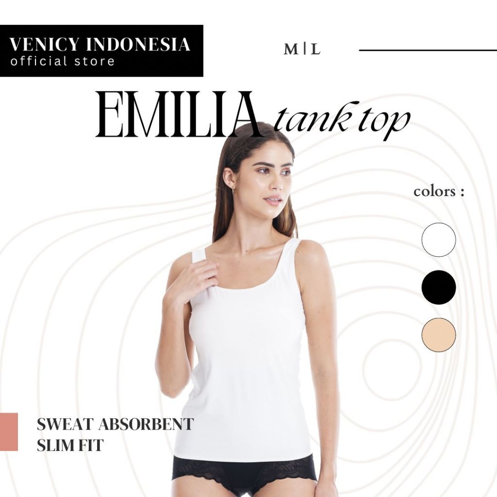 Jual VENICY Emilia Basic Everyday Tank Top | Shopee Indonesia