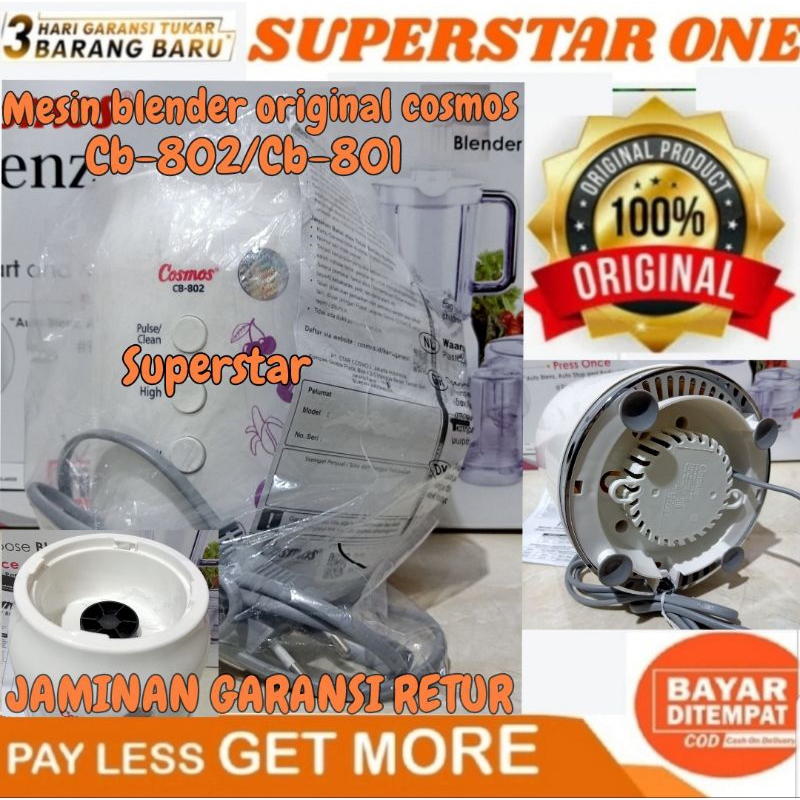Jual mesin blender original cosmos cb-802/cb-801 | Shopee Indonesia