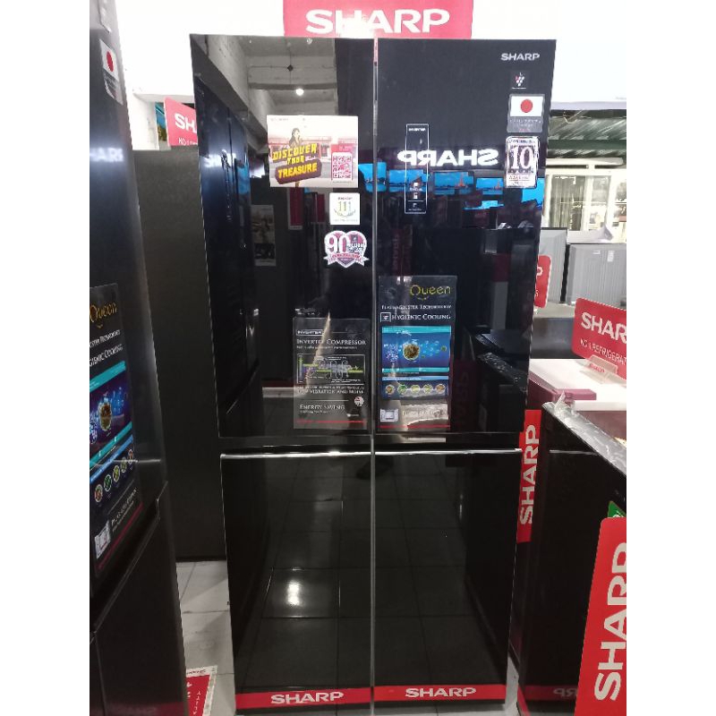 Jual Kulkas Multi Door SHARP SJ-IF51PG (BK / CG) | Shopee Indonesia