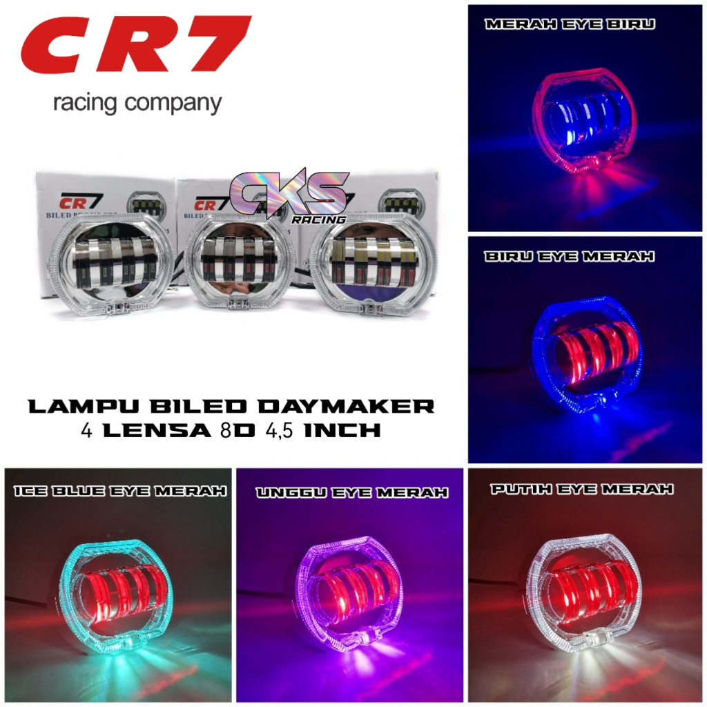 Jual Lampu Tembak Daymaker Biled Projie Biled proji Biled 4 lensa 8D ...