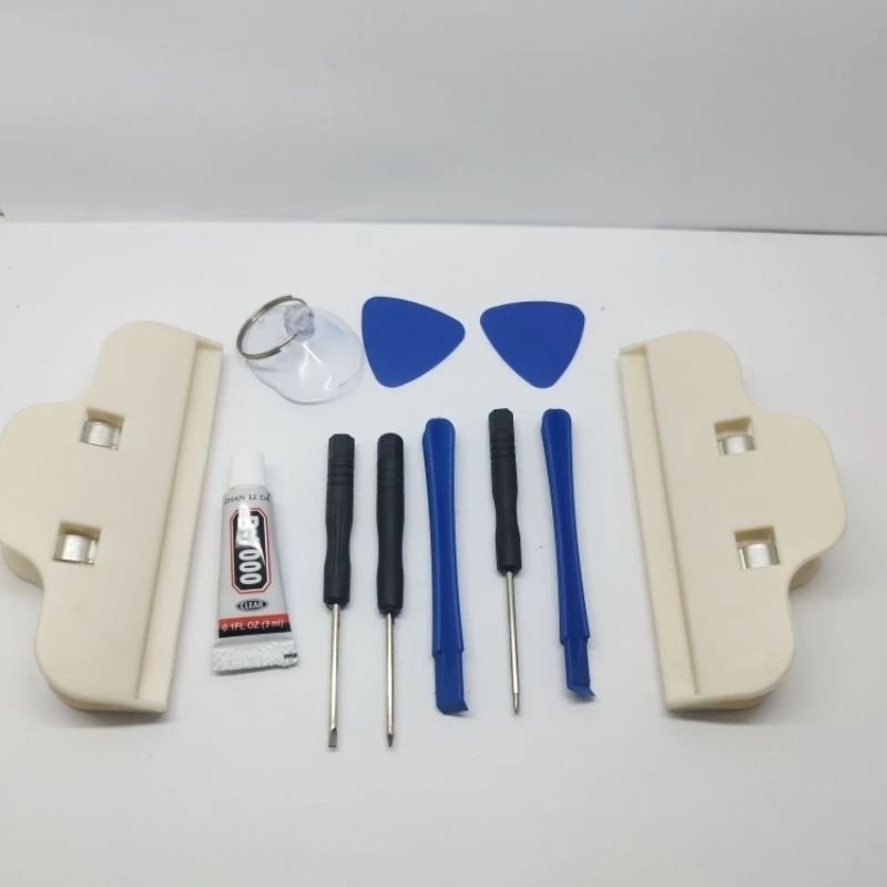 Jual ALAT SERVICE HANDPHONE PAKET OBENG 8 IN 1 + LEM B7000 BENING 3 ML ...