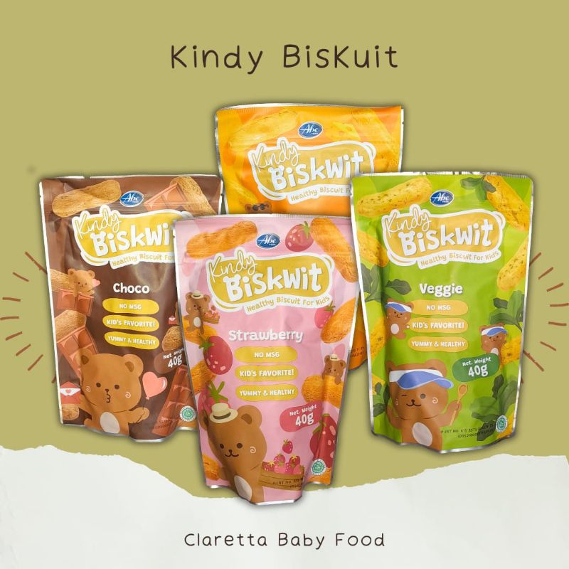 Jual ABEE FOOD KINDY BISKUIT | Shopee Indonesia