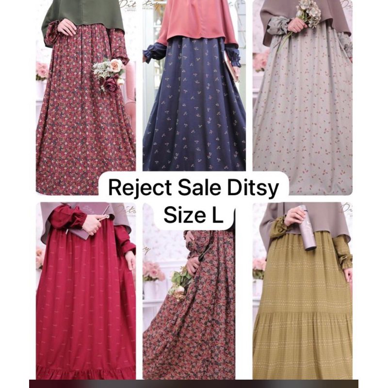 Jual Reject sale ditsy maret 2024 size M L XL | Shopee Indonesia