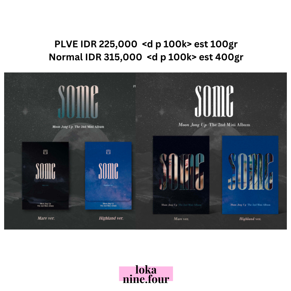 Jual Moon Jong Up Jongup 2nd Mini Album Some Shopee Indonesia
