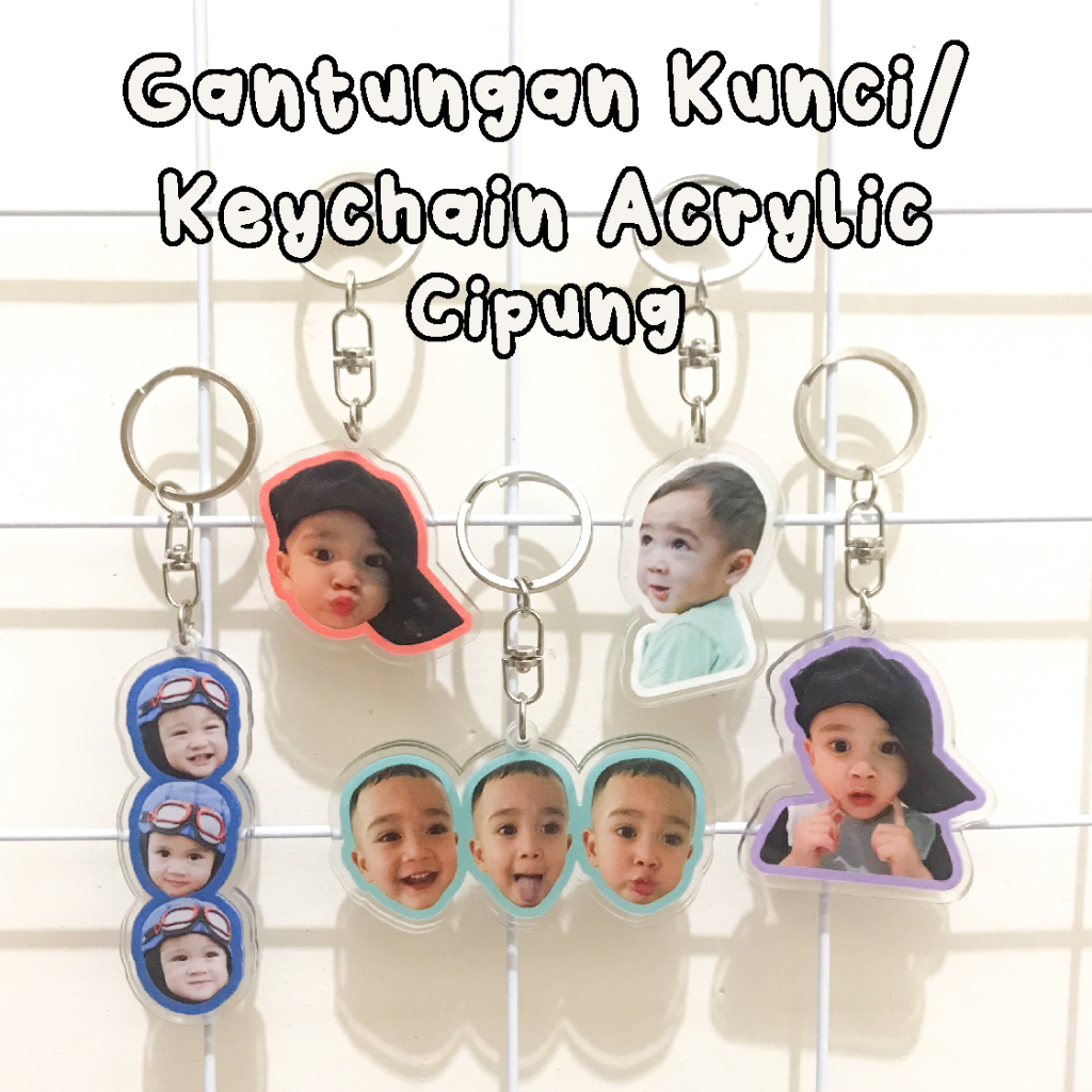 Jual [READY STOCK] Keychain/Gantungan Kunci Akrilik Cipung/Rayyanza ...