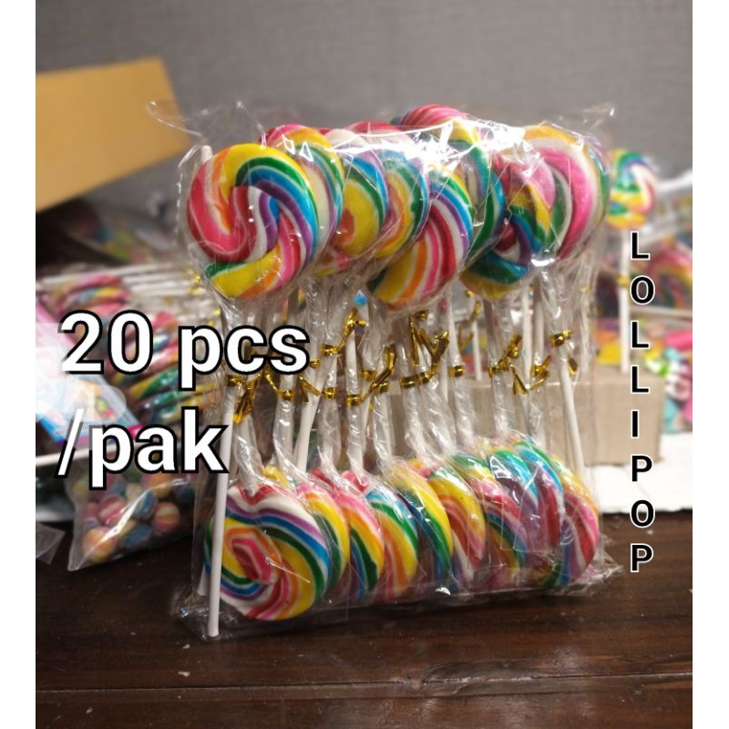 Jual permen lolipop isi 20 diameter 4cm | Shopee Indonesia