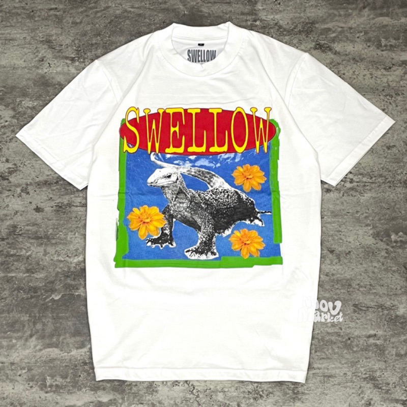 Jual Swellow - Biawak Tshirt - White | Original Merchandise | Shopee ...