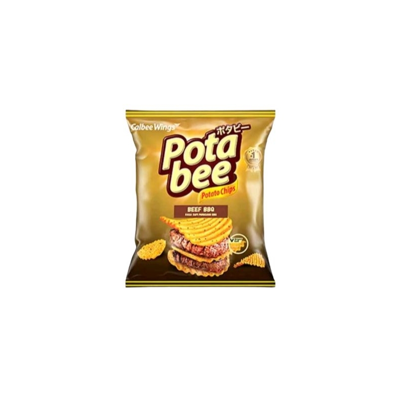 Jual Potabee Keripik Kentang Beef Bbq 68g | Shopee Indonesia