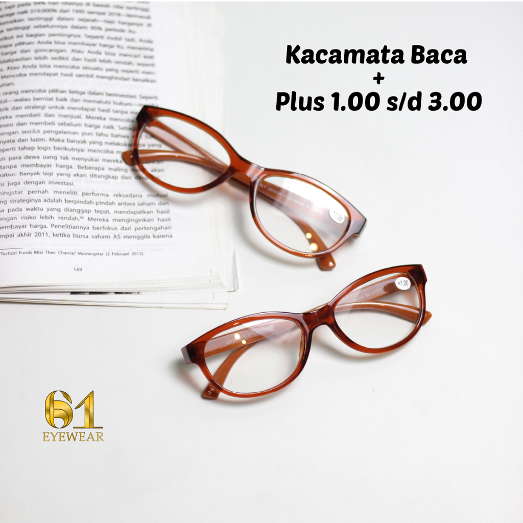 Jual [ PROMO ] KACAMATA BACA PLUS BISA UNTUK JALAN N BACA SUPER FOKUS LENSA KRIPTOP PROGRESIF 2 ...