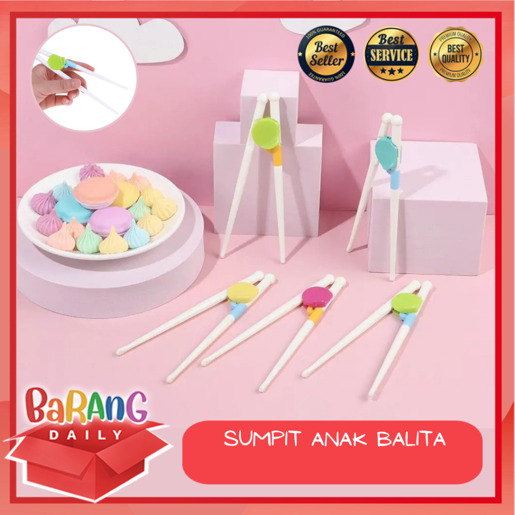 Jual Sumpit Anak Balita Children Training Chopstick Belajar Weaning ...