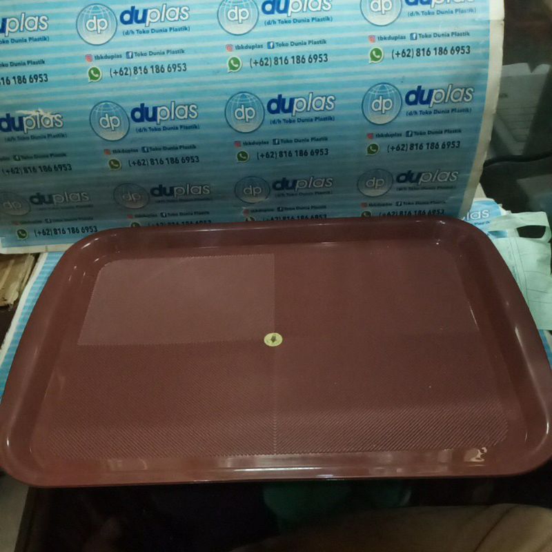 Jual Nampan Plastik Owl Plast Tray Foodcourt Cafe Restaurant NS 01 43 x 31 x 2 cm | Shopee Indonesia