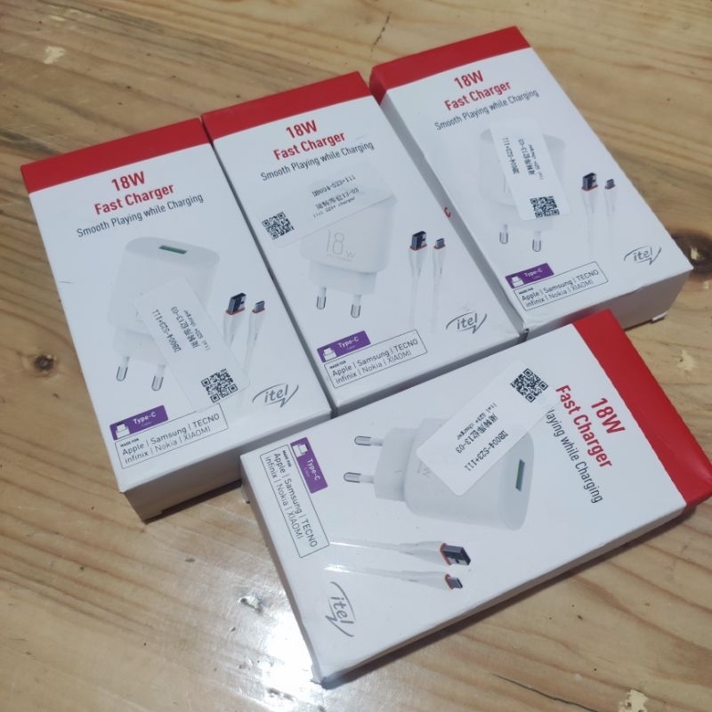 Jual Charger Original Itel 18w Type-C Itel S23 Plus Fast Charging ...