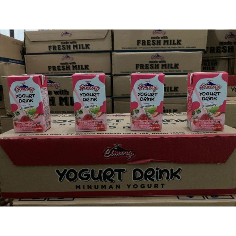 Jual Cimory Yogurt Drink Kotak 125 ml Varian Lengkap | Shopee Indonesia
