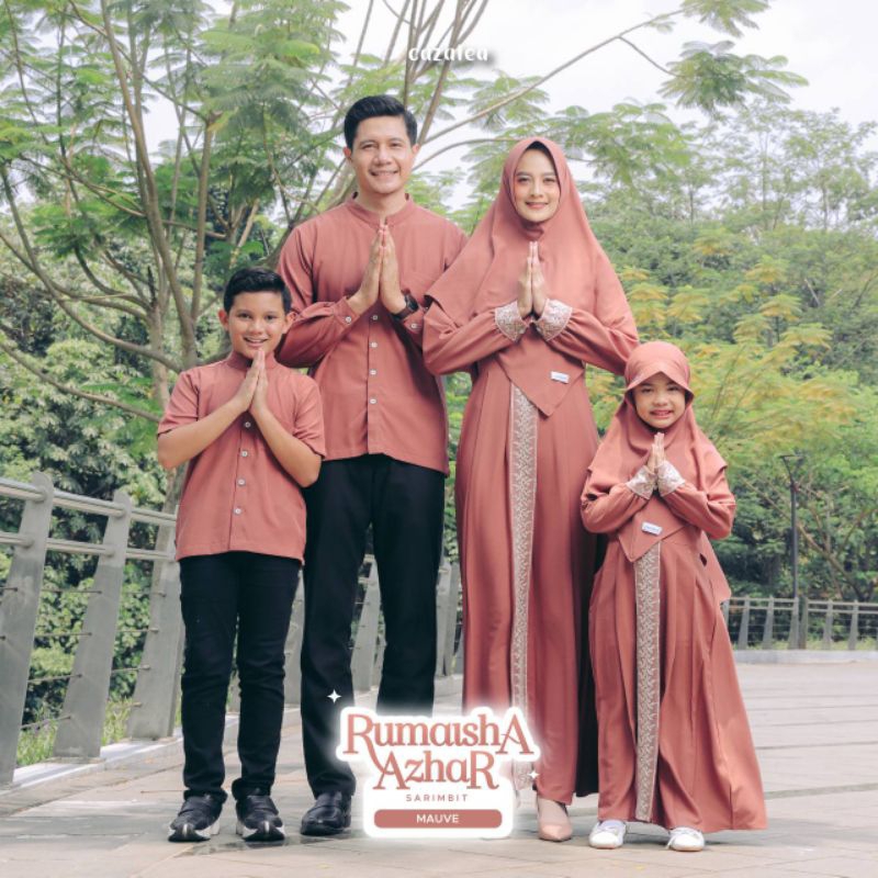 Jual OPEN PO SARIMBIT CAZALEA 2024 RUMAISHA AZHAR WARNA MOUVE / HARGA ...