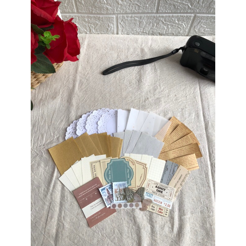 Jual [TGP001] 55 pcs - Journal Kit / Jurnal Kit / Paket Bujo ...