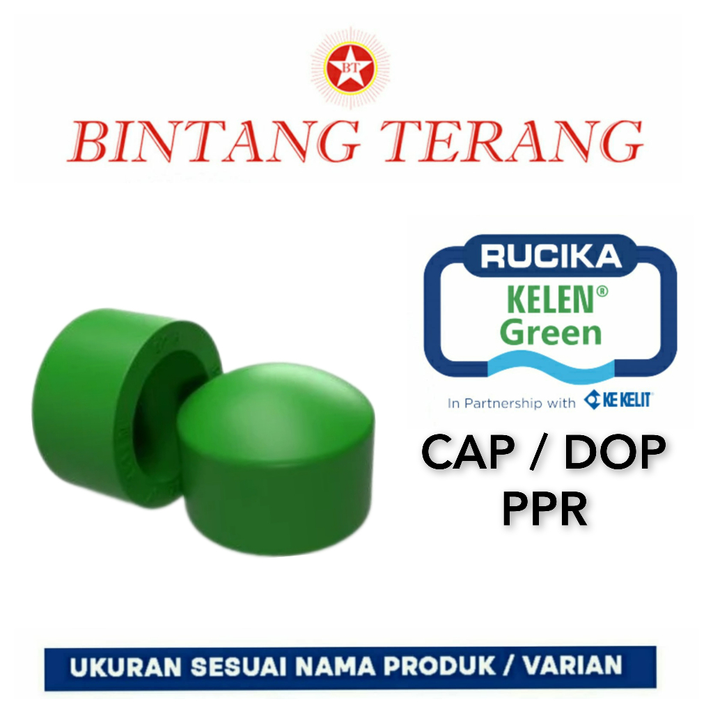 Jual Dop PPR 1" 32 mm / Cap PPR / Tutup Pipa Hijau Penutup / Fitting ...
