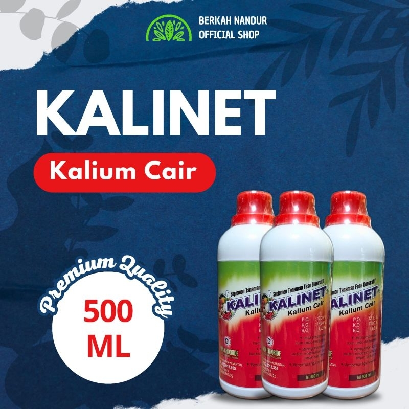 Jual Pupuk Kalinet 500 ml Kalium Cair Kalinet Pembungaan Pembuahan ...
