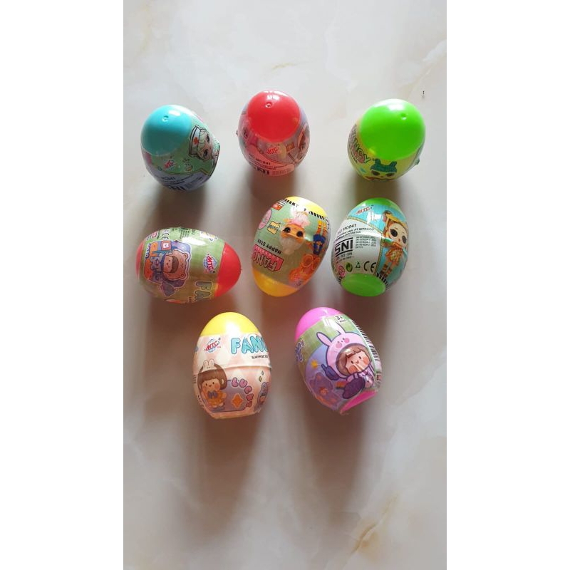 Jual mainan telor ajaib berhadiah isi 20 pcs | Shopee Indonesia