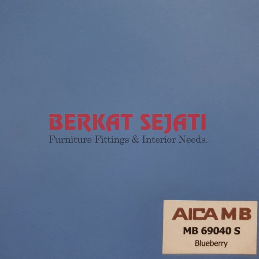 Jual AICA HPL AICA MB 69040 S - BLUEBERRY BIRU BLUE BERRY - SOLID ...