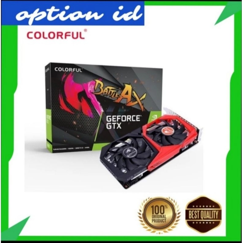 Jual VGA COLORFUL GeForce GTX 1650 EX-4G D6-V | GTX1650 4GB GDDR6 ...