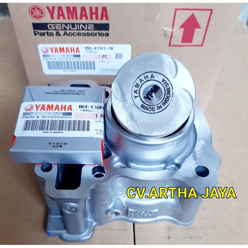 Jual CYLINDER SILINDER BLOK BORING BURENG KIT SET ASSY KOMPLIT + PISTON ...