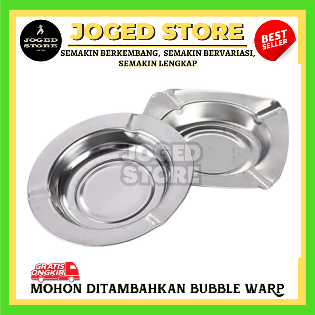 Jual ASBAK ROKOK STAINLESS ANTI KARAT | ASBAK STAINLESS | ASBAK ...