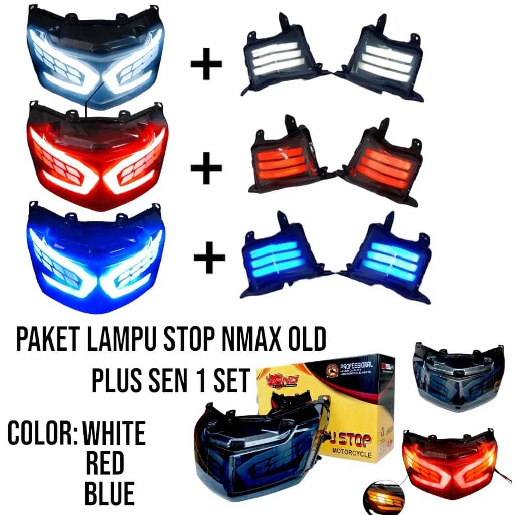 Jual Stoplamp nmax lampu stop nmax led lampu belakang nmax led nmax old ...