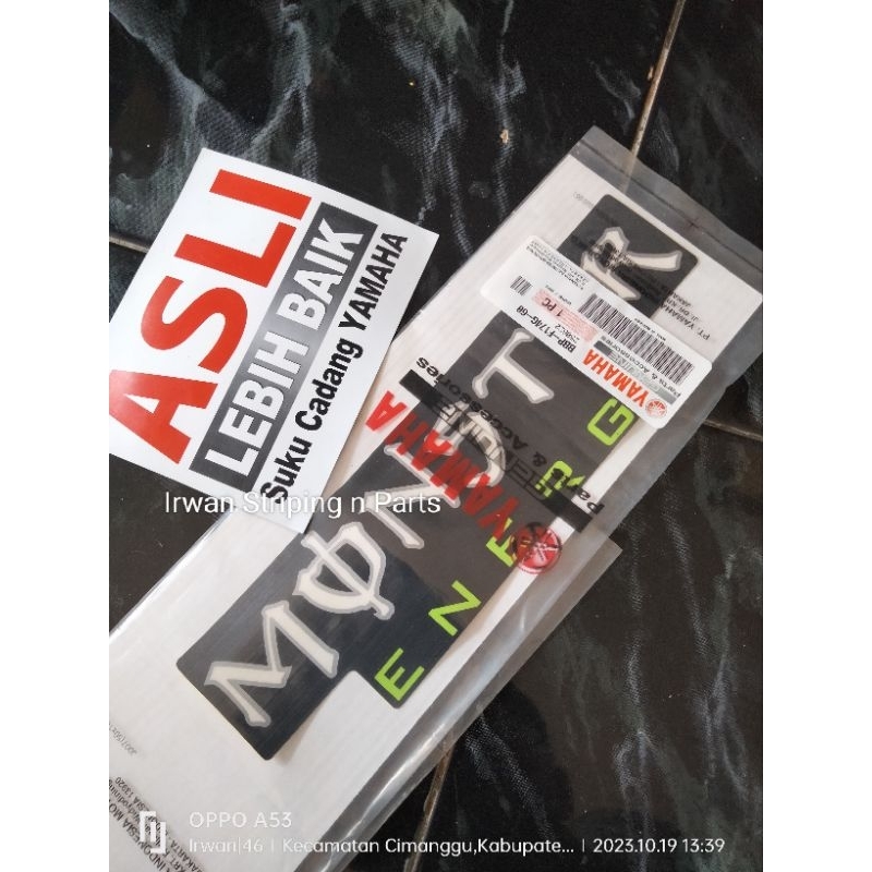 Jual Sticker Stiker Striping Body Deltabox ORIGINAL Yamaha New Aerox ...