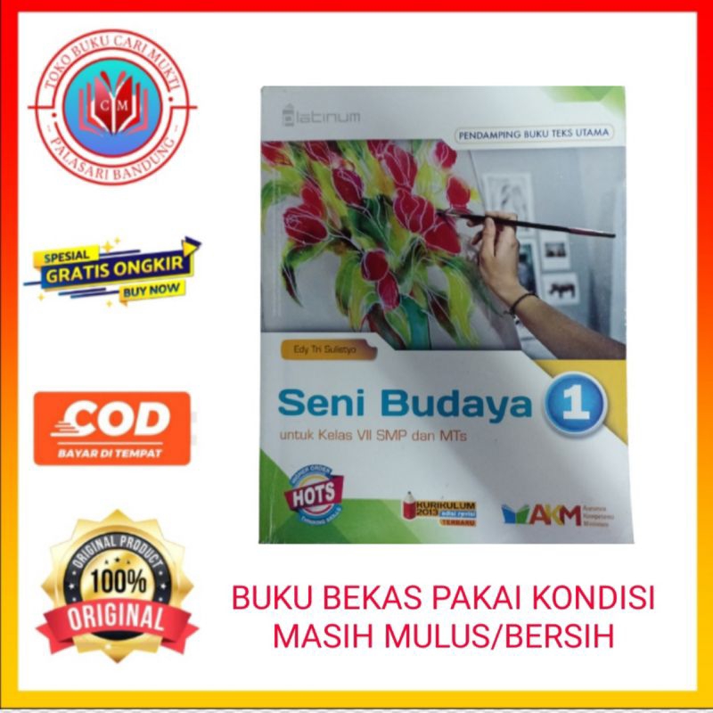 Jual BUKU BEKAS - SENI BUDAYA UNTUK SMP/MTS KELAS 7 KURIKULUM 2013 | Shopee Indonesia