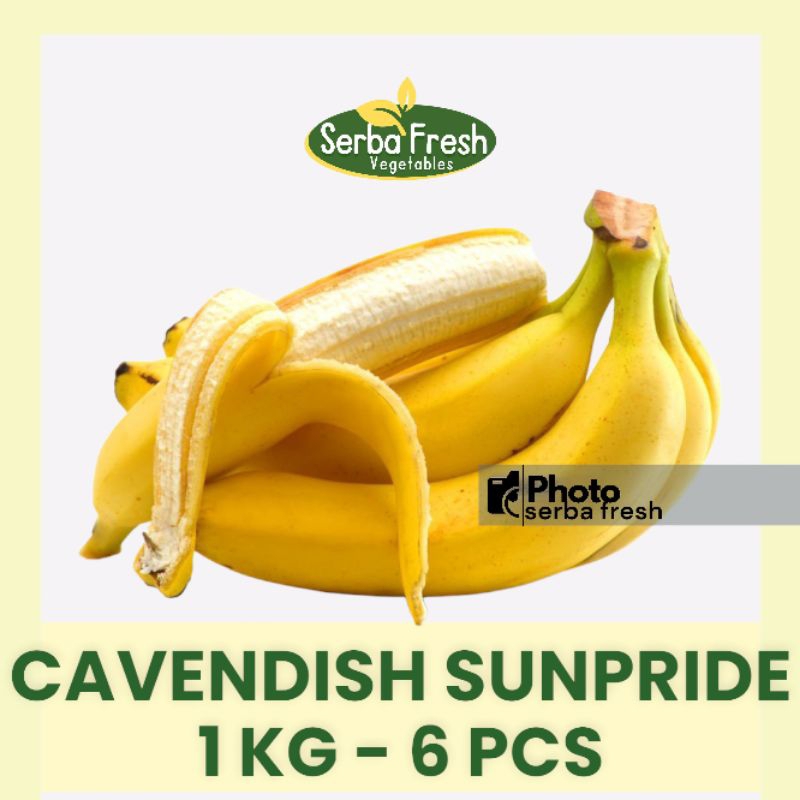 Jual PISANG CAVENDISH | 1KG | SERBA FRESH | Shopee Indonesia