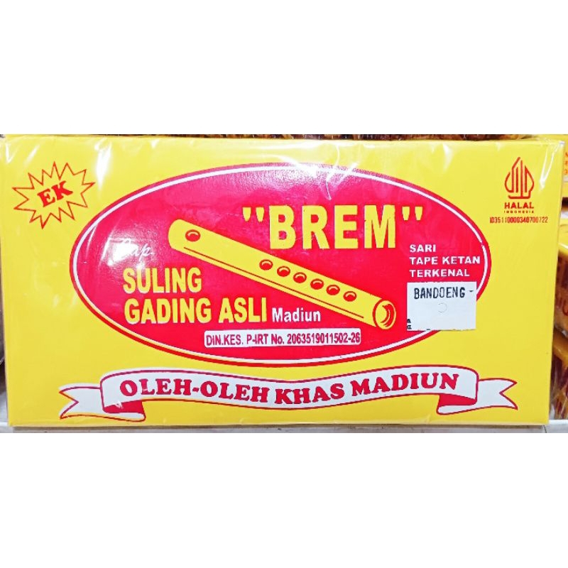 Jual BREM SULING GADING ASLI MADIUN TRBUAT DARI SARI TAPE KETAN ASLI ...