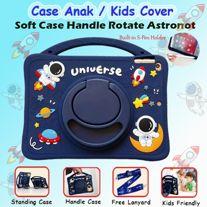 Jual Advan XTab 2023 8 inch Case Anak Universal 360 Degree Rotate ...
